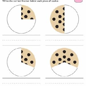 Cookie Fractions - 2nd Grade Fractions | Education.com