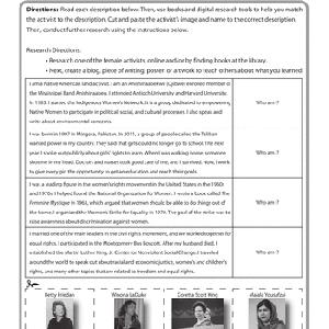 Who Am I? Amazing Women Leaders | Education.com