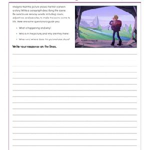 Descriptive Writing: Picture Prompts | Education.com