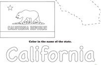Trace and Color: 50 States Worksheets | Education.com