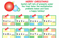 Christmas Multiplication and Division | Education.com