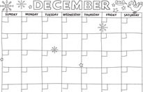 Create a Calendar - Preschool Printables | Education.com