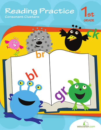 Reading Practice: Consonant Clusters | Workbook | Education.com