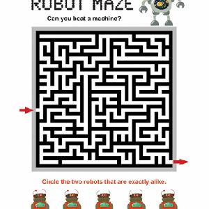 Robot Maze Level! | Education.com