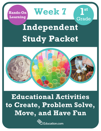 1st Grade Scavenger Hunt Math Educational Resources | Education.com