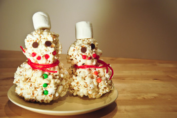 Popcorn Snowman | Activity | Education.com