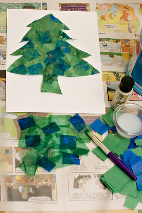 Christmas Paper & Glue Craft Activities | Education.com