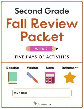 2nd Grade Spelling Practice Workbooks | Education.com