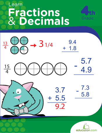 Comparing and Ordering Decimal Workbooks | Education.com