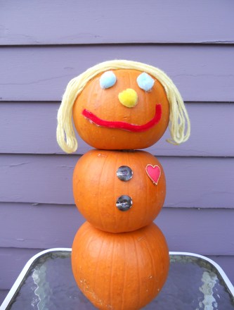 Pumpkin Snowman | Activity | Education.com