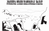 Joshua Tree National Park Coloring Pages | Education.com