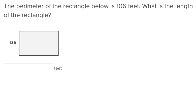 Perimeter of a Rectangle | Exercise | Education.com