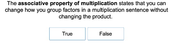 3rd Grade Associative Property of Multiplication Online Exercises ...