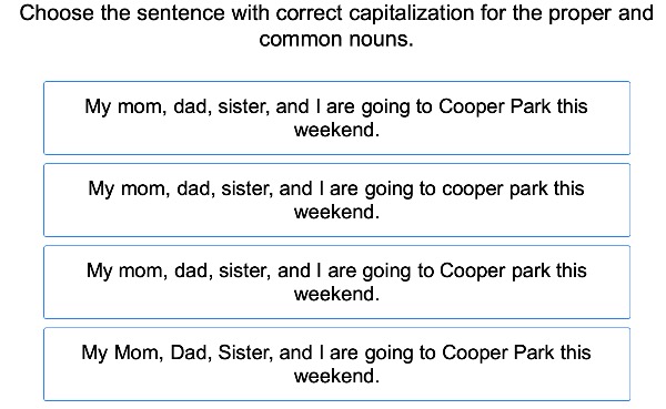 4th - 5th Grade Capitalization Exercises | Education.com