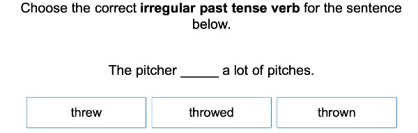 4th - 5th Grade Irregular Verb Educational Resources | Education.com