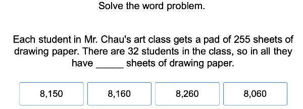 Multiplication Word Problem Exercises | Education.com