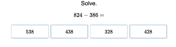Multi Digit Subtraction Exercises Education