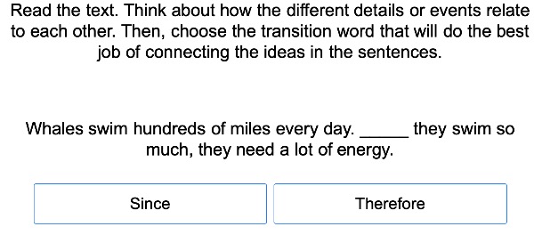 3rd Grade Transition Word Educational Resources | Education.com