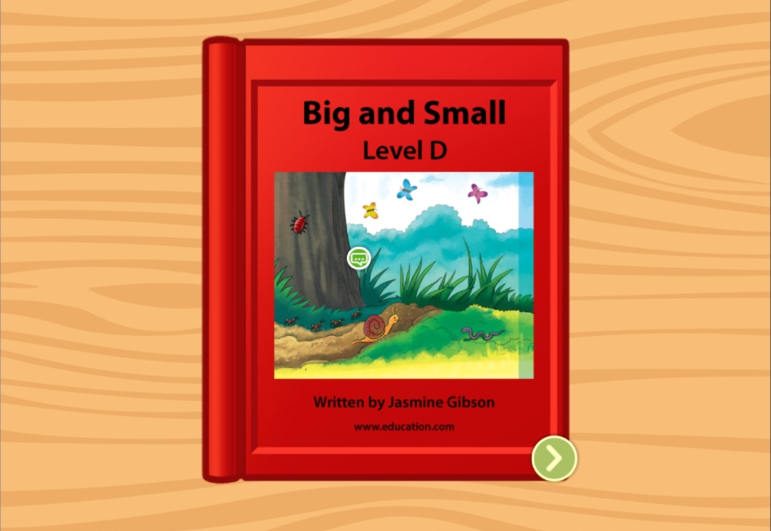 Kindergarten Level D Book Interactive Stories | Education.com