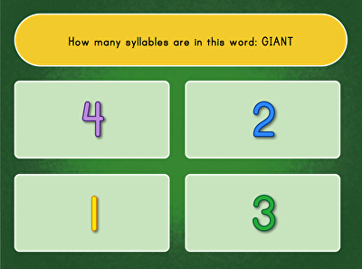 1st - 3rd Grade Syllable Games | Education.com
