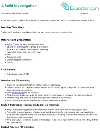 solid-shapes Lesson Plans | Education.com