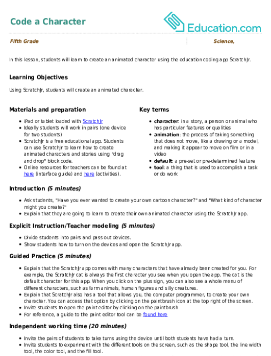 5th Grade Engineering and Science Inquiry Lesson Plans | Education.com