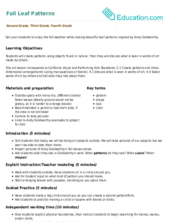 Free Lesson Plans | Math, Reading, & More | Education.com