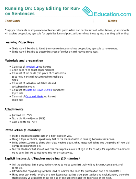 Lesson Plans for Writing| Page 3 | Education.com