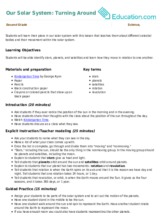2nd Grade Science Lesson Plans | Education.com