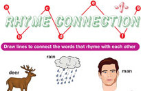 Learning to Read with Rhymes - Preschool Worksheets | Education.com