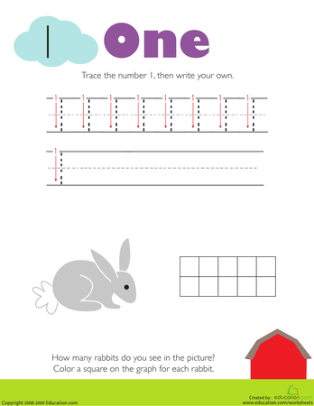 Know Your Numbers | Printable Workbook | Education.com