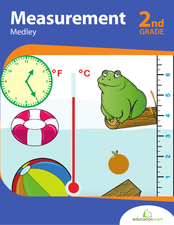 Pre-K - 2nd Grade Measurement Workbooks | Education.com